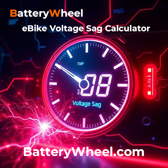 Voltage Sag Calculator — eBike Battery Voltage Drop Under Load